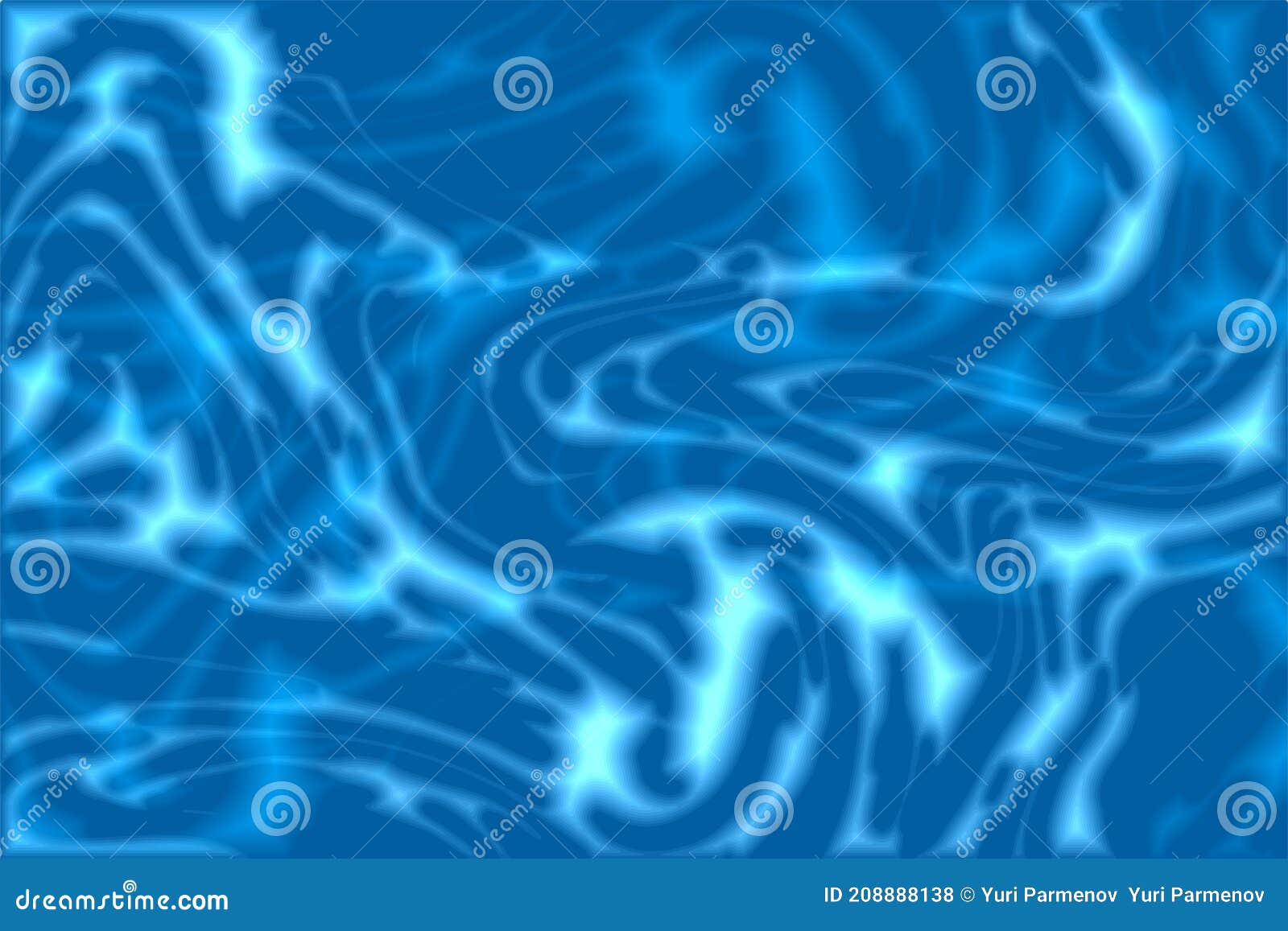 Abstract Blue Texture Electric Lightning Background. Colored Electric ...