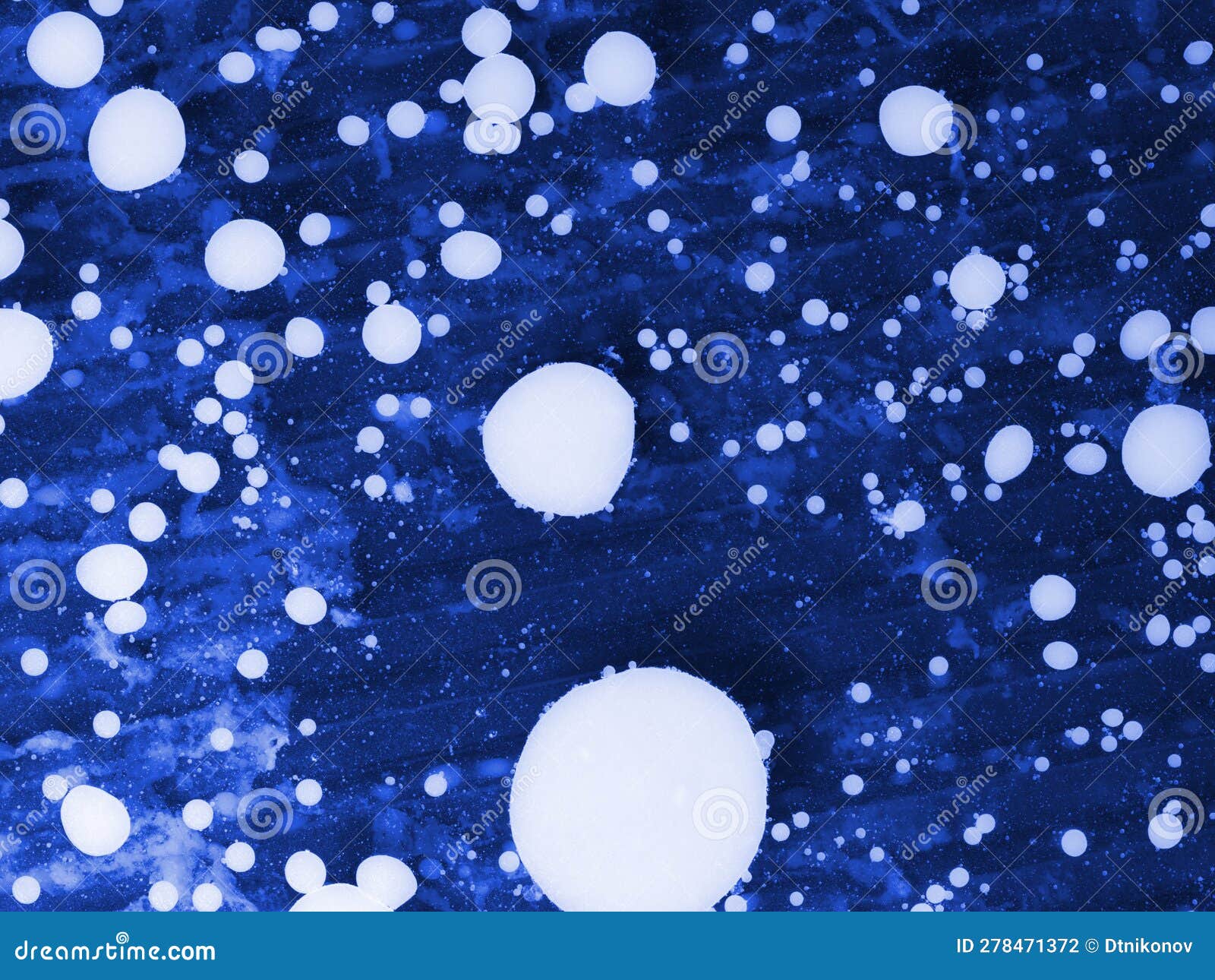 Abstract Blue Texture with White Spots. Closeup Stock Photo - Image of ...