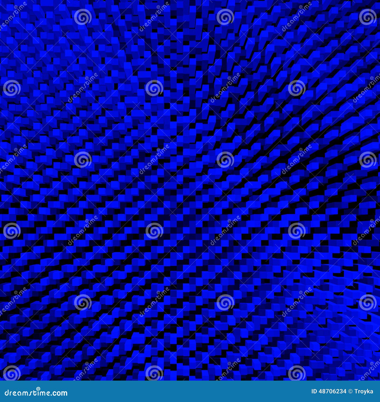 Abstract Blue Textured Background with 3D Effect. Stock Illustration ...