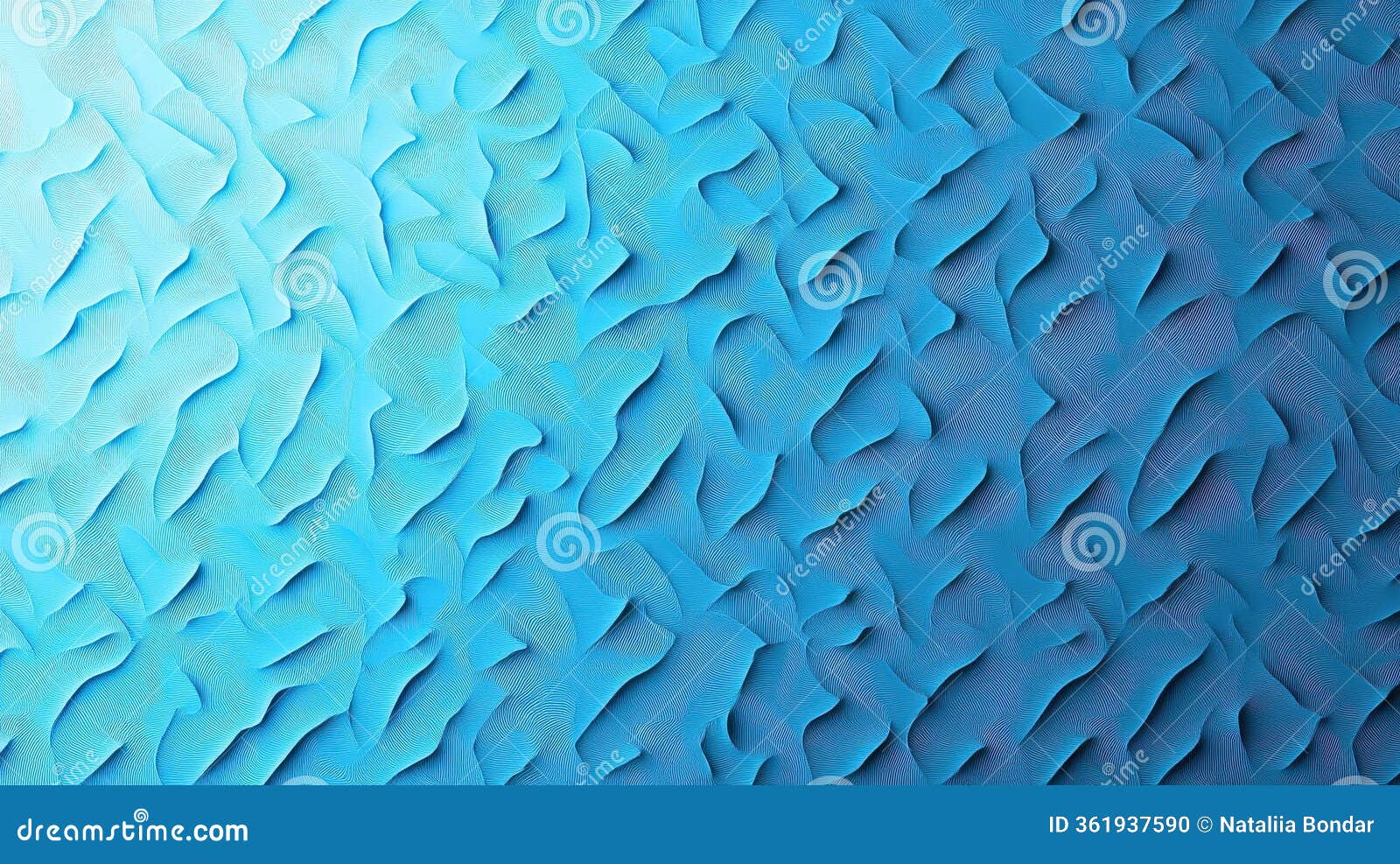 Abstract Blue Textured Wave Pattern with Fluid Gradient Design Elements ...