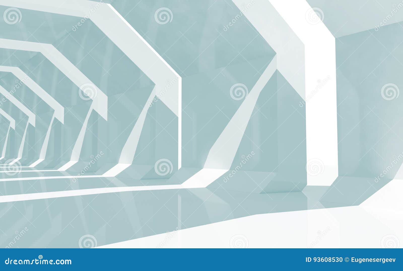 Abstract Blue Toned Cg Background 3 D Stock Illustration - Illustration ...