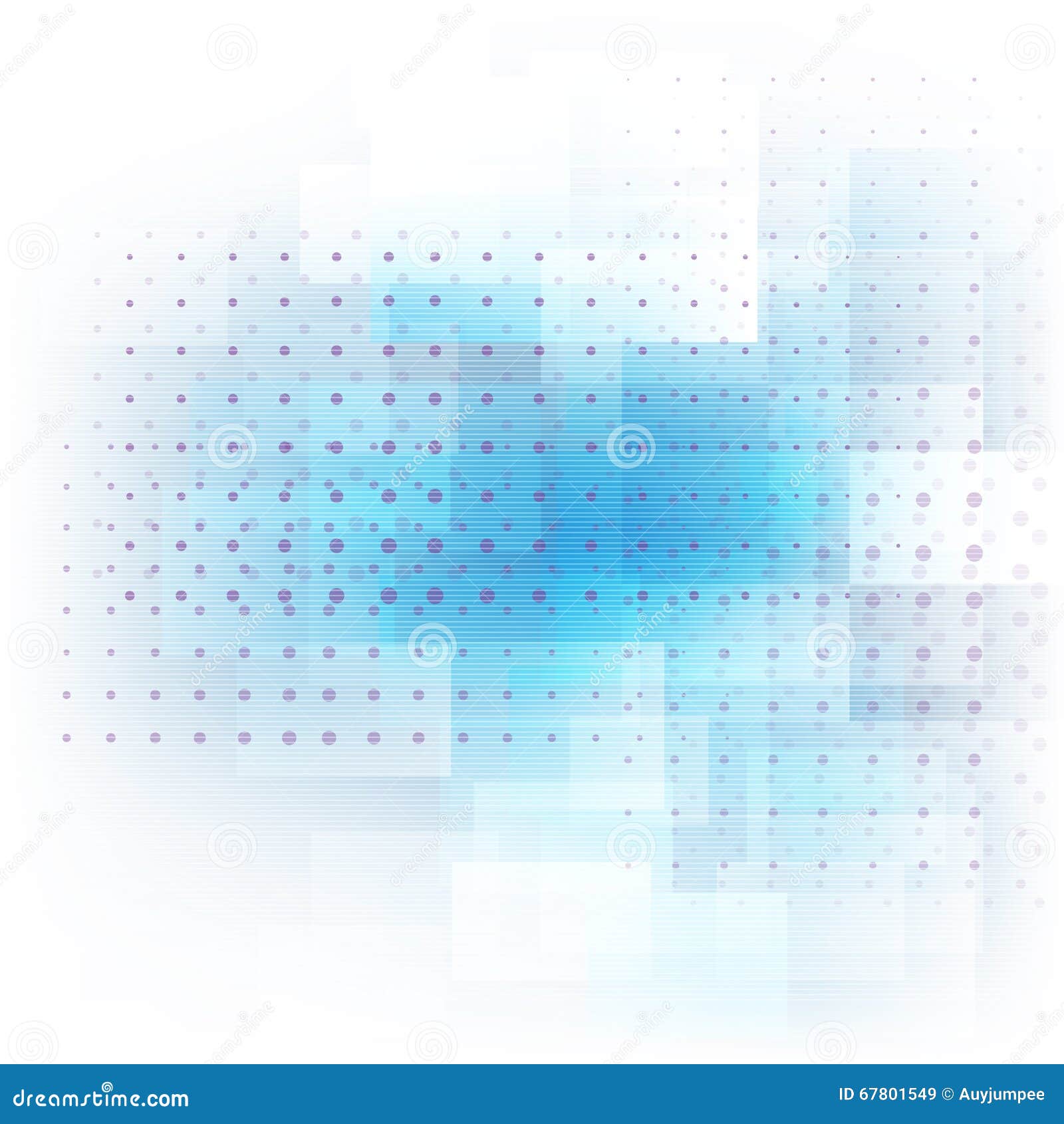 Abstract Blue Transparent and Dot Pattern Background, Vector Stock ...