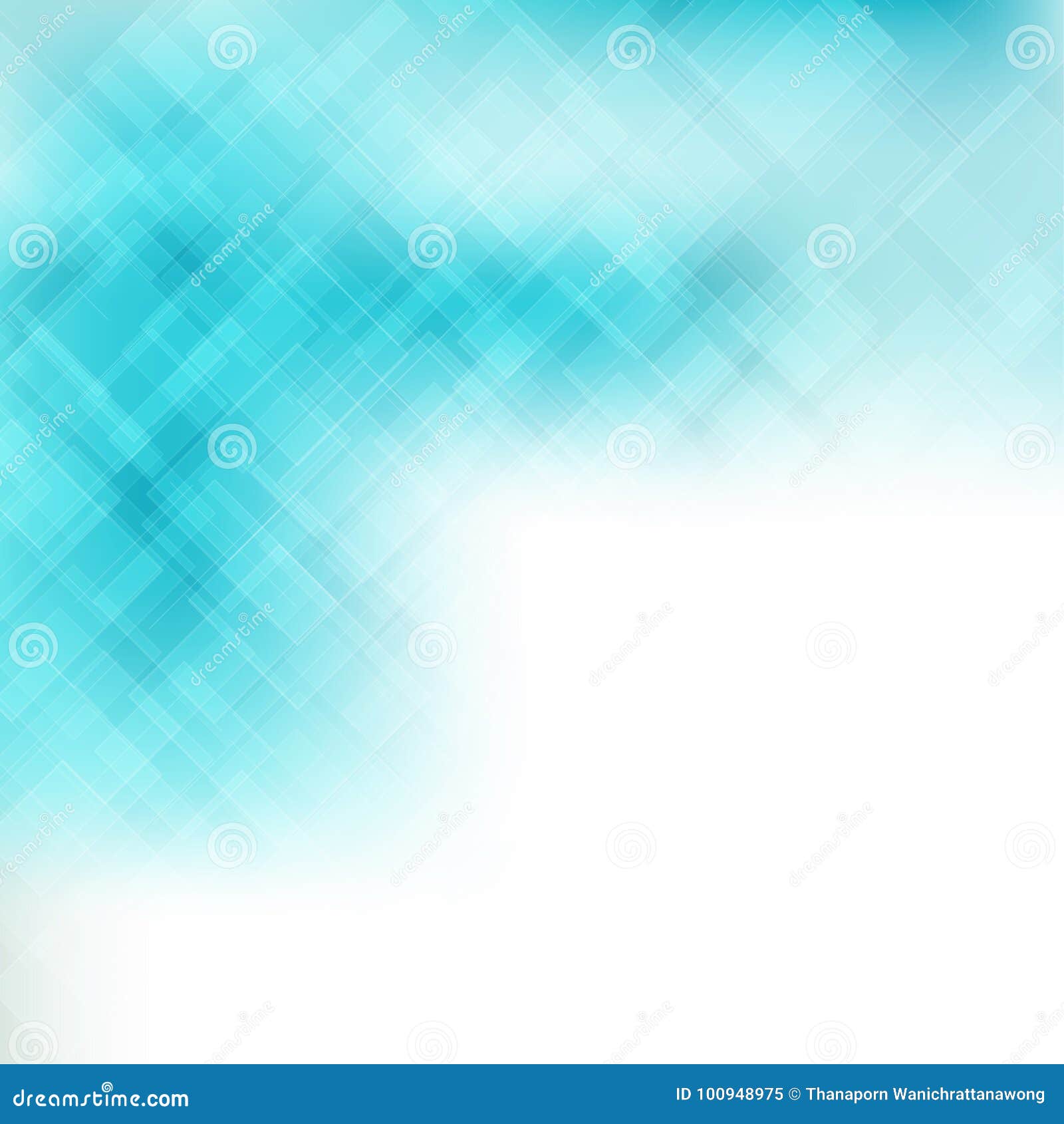 Abstract Blue Transparent Square Background Stock Vector - Illustration ...