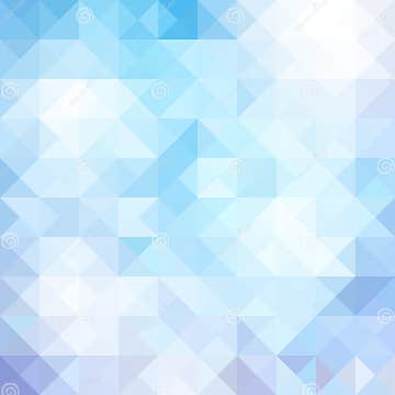 Abstract Blue Triangle Background, Contains Transparent Objects Stock ...