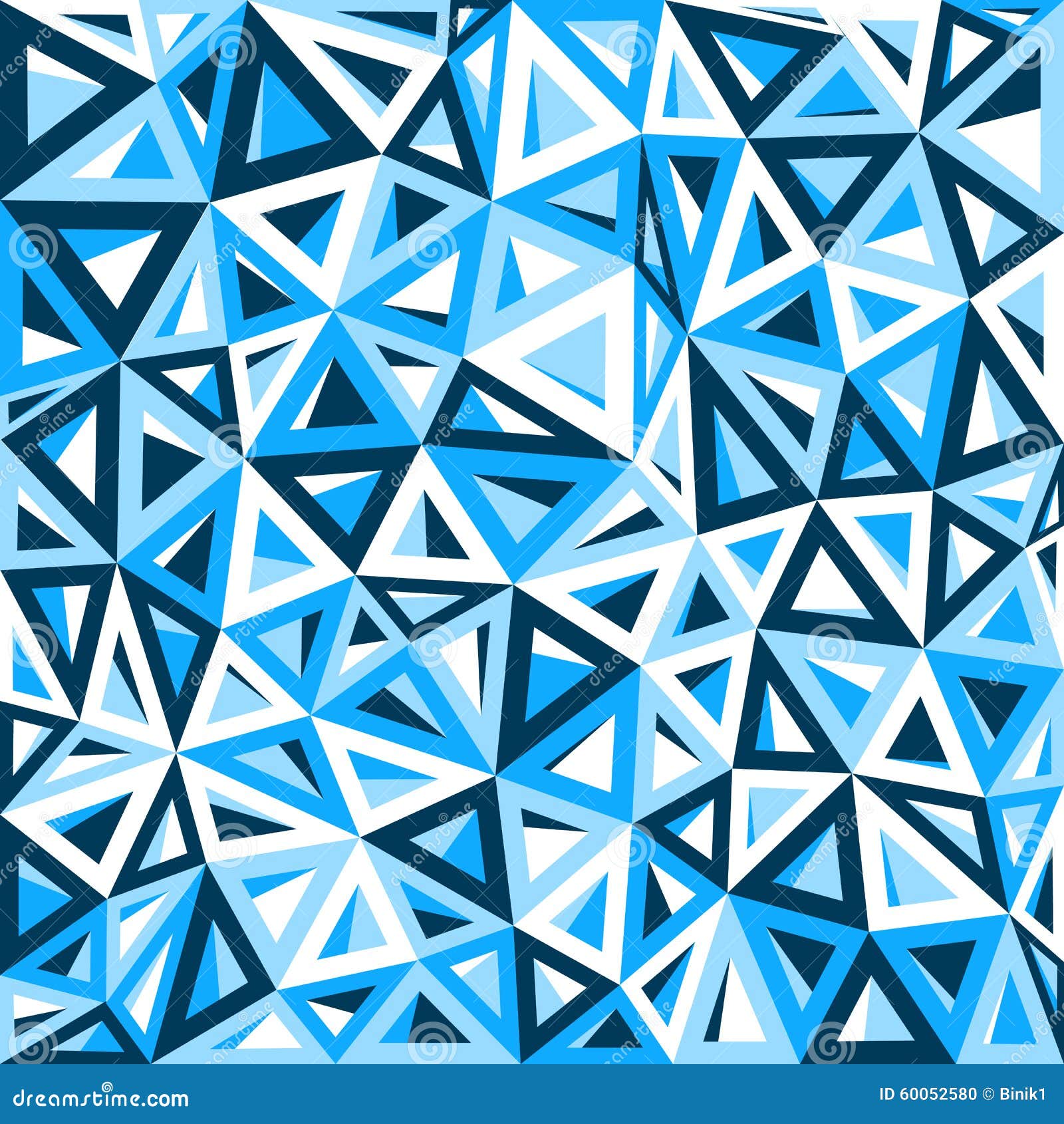 Abstract Blue Triangle Background Stock Illustration - Illustration of ...