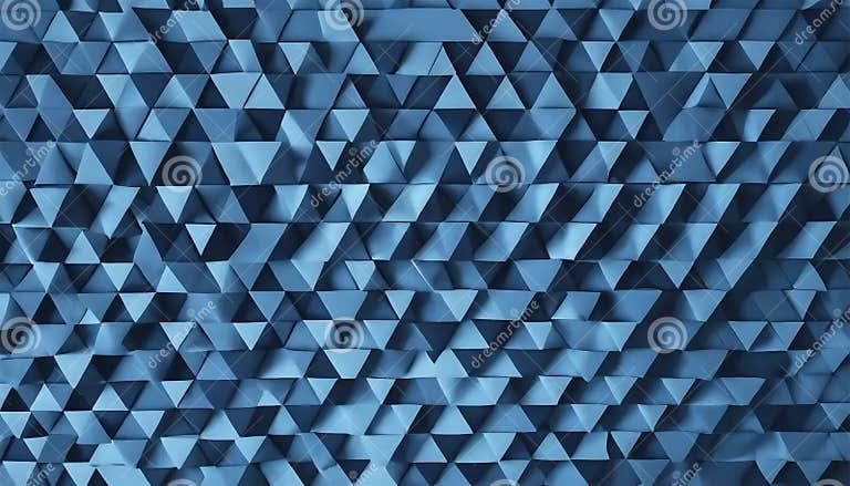 Abstract Blue Triangle Pattern Background - Geometric Texture Wallpaper ...