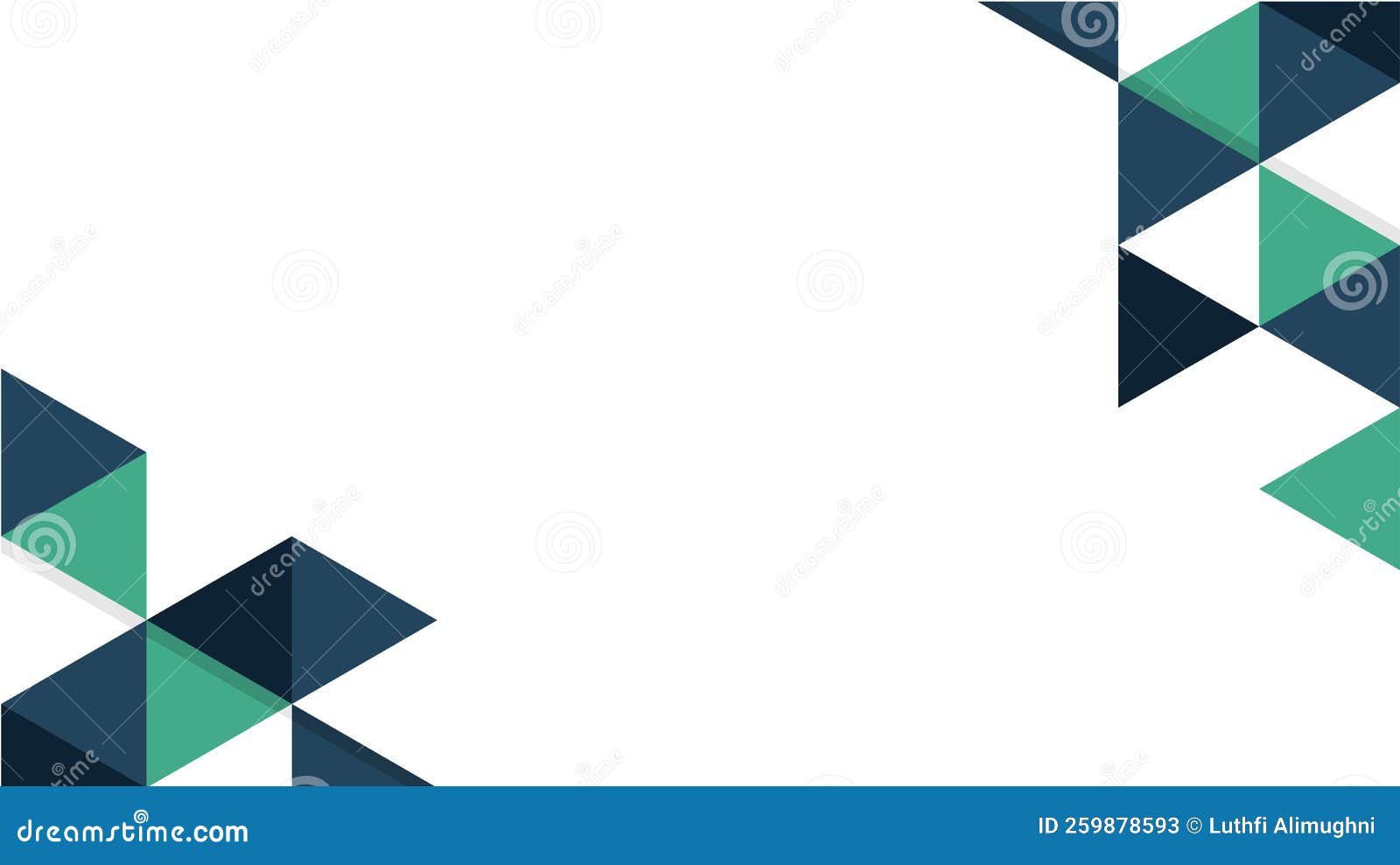 Abstract Blue Triangle Pattern Suitable for Corporate Banner Template ...