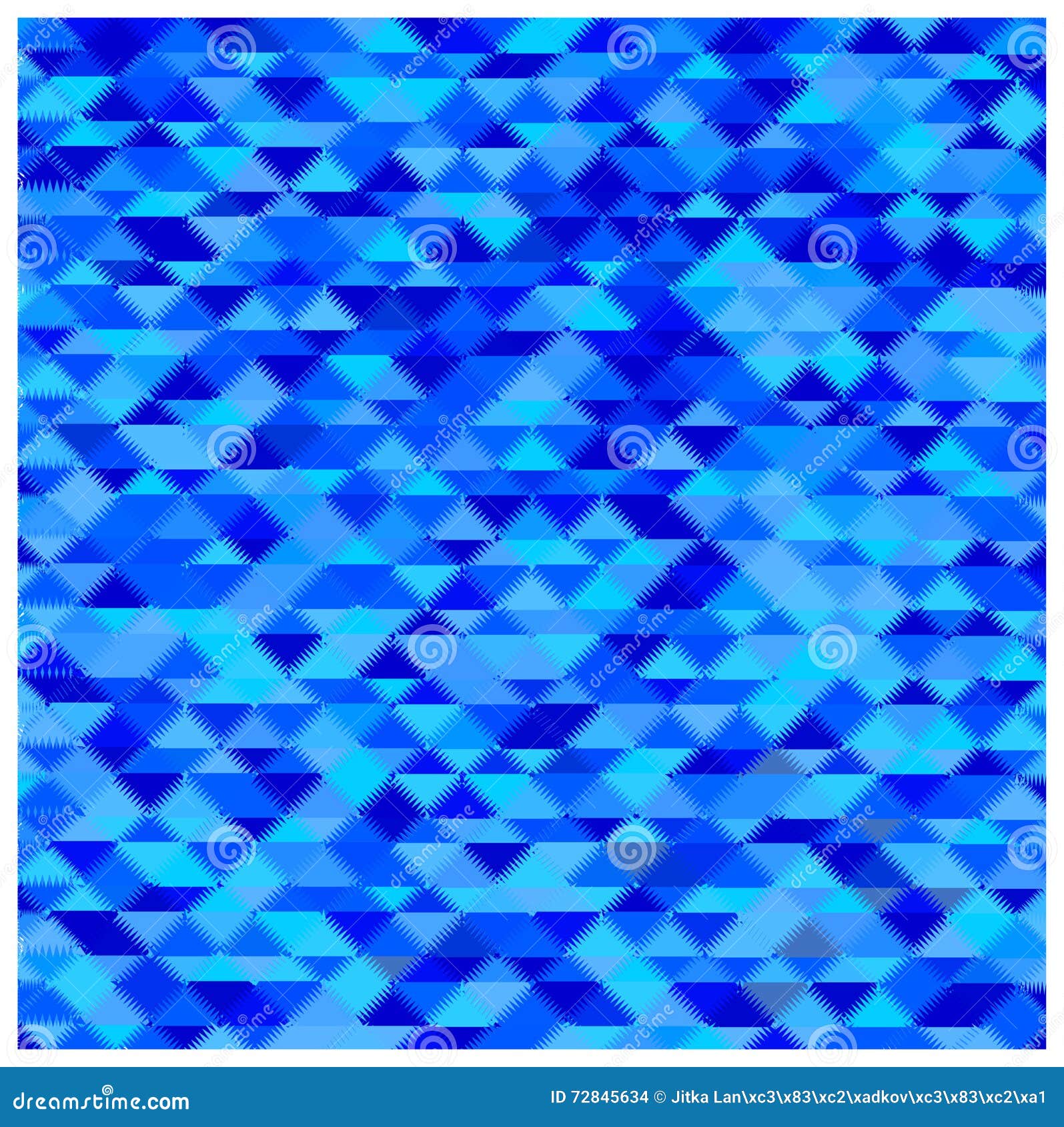 Abstract Blue Triangles Background Stock Photo - Image of pattern ...