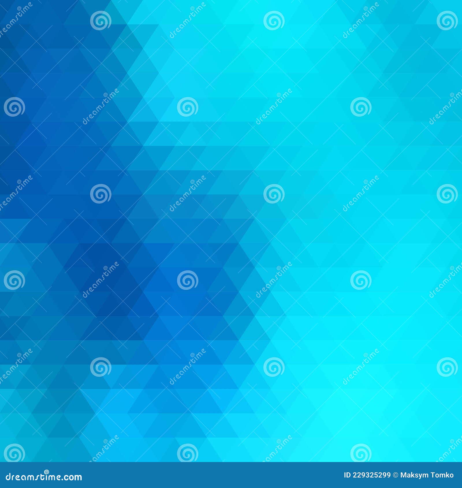 Abstract Blue Triangular Background. Design Decoration Element. Eps 10 ...