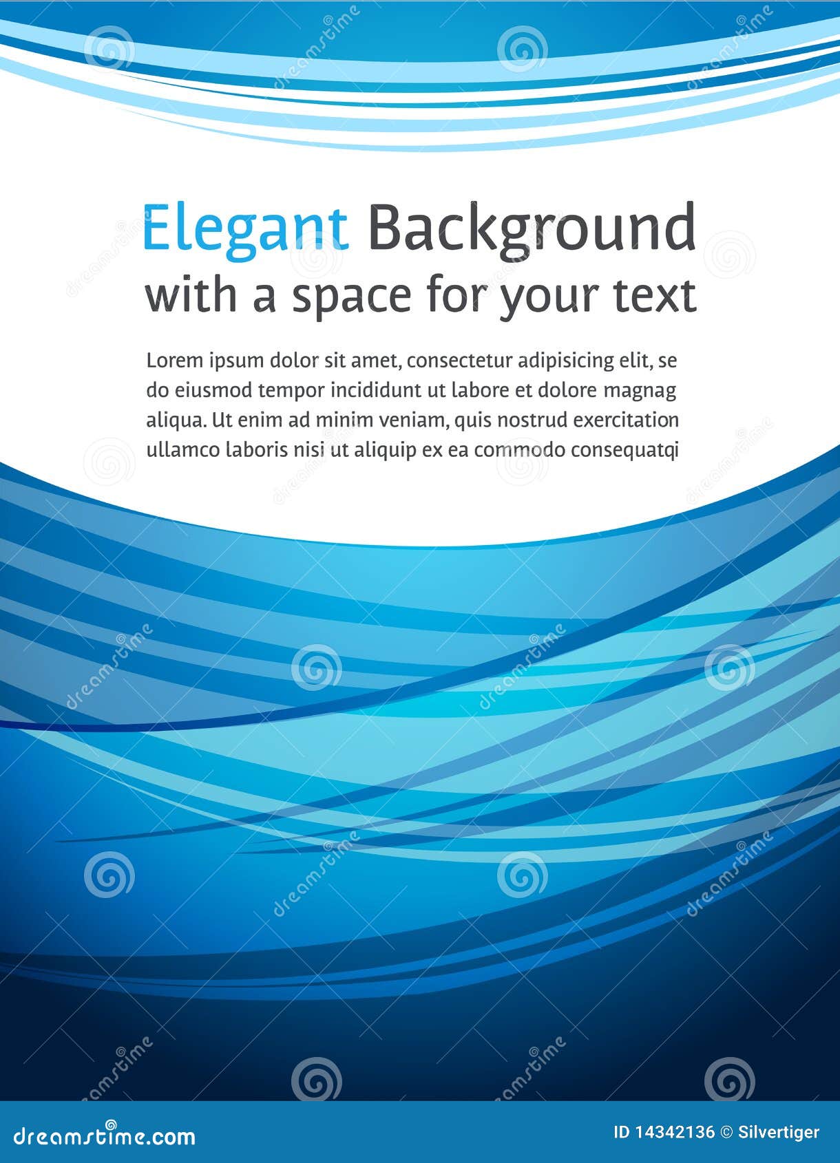 Abstract Blue Vertical Background Stock Vector - Illustration of design ...