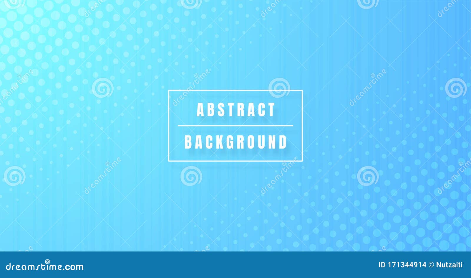 Abstract Blue Vibrant Color Gradient Background Stock Vector ...