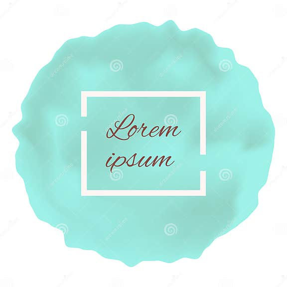 Abstract Blue Viscous Liquid Background for Text Stock Illustration ...