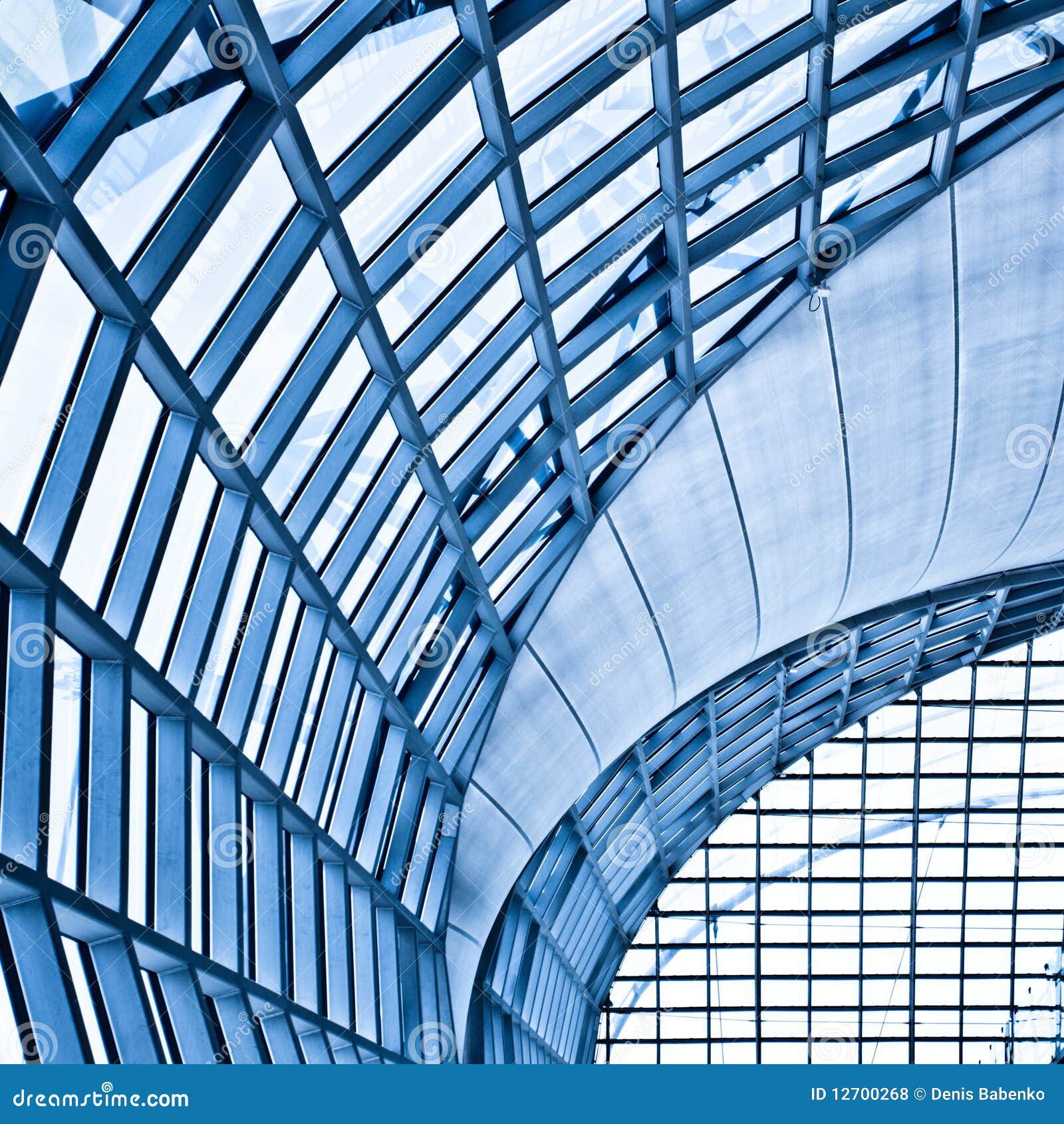 Abstract blue wall corner stock photo. Image of close - 12700268