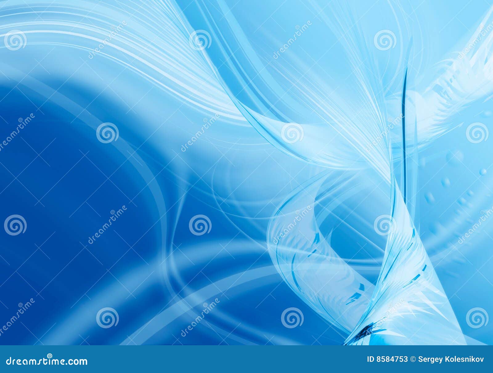 Abstract Blue Water Background Stock Illustration - Illustration of ...