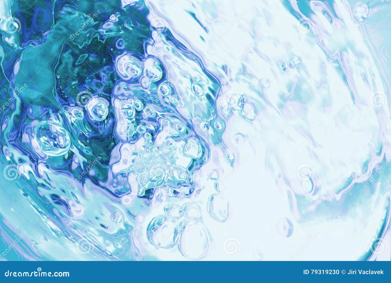 Abstract Blue Water Background Stock Illustration - Illustration of ...