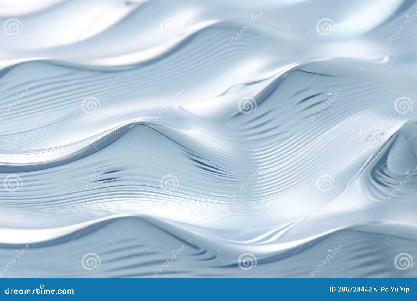 Abstract Blue Water Flow Background Stock Illustration - Illustration ...