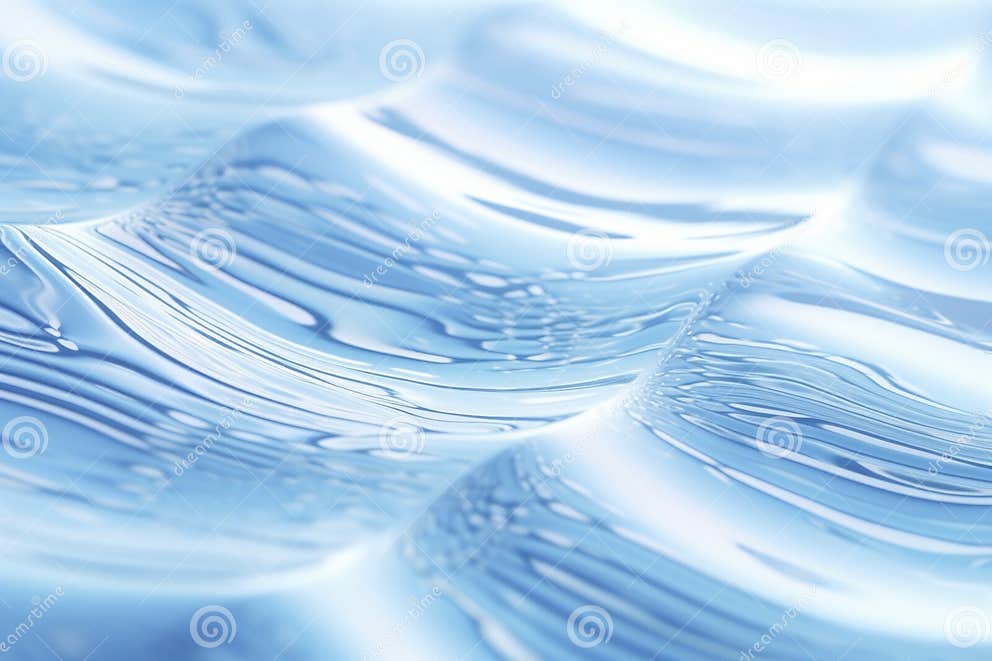 Abstract Blue Water Flow Background Stock Illustration - Illustration ...