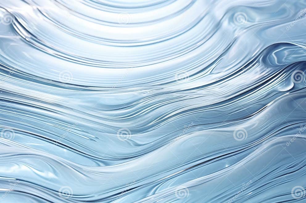 Abstract Blue Water Flow Background Stock Illustration - Illustration ...