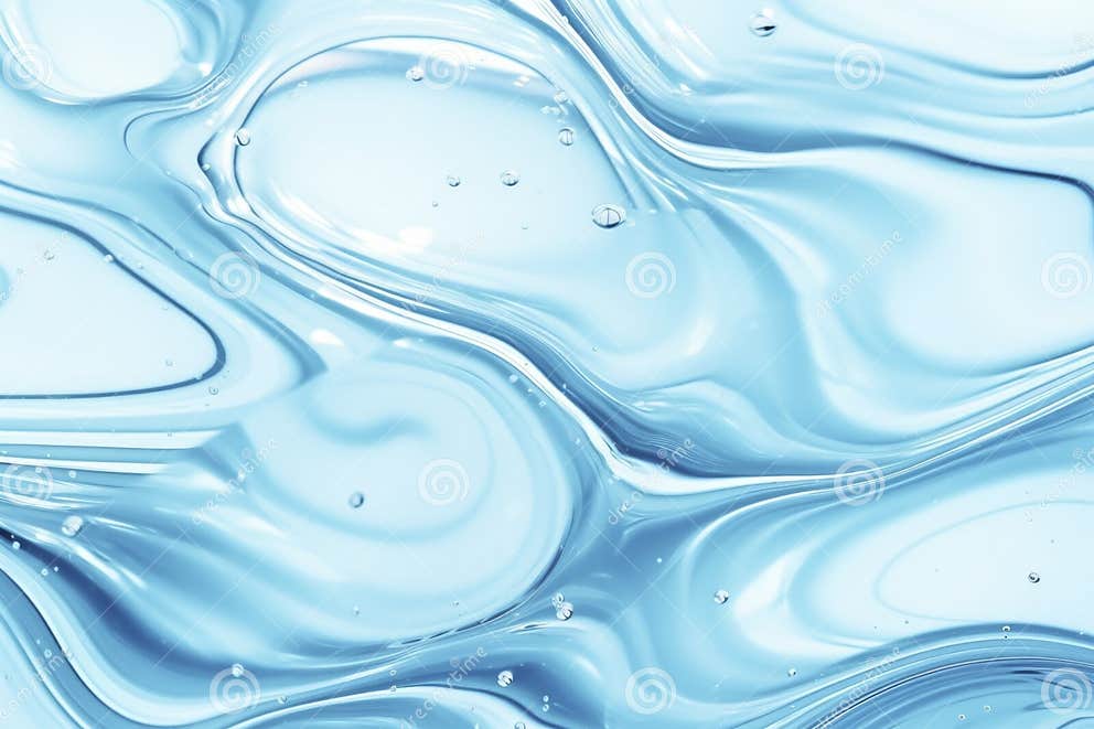 Abstract Blue Water Flow Background Stock Illustration - Illustration ...