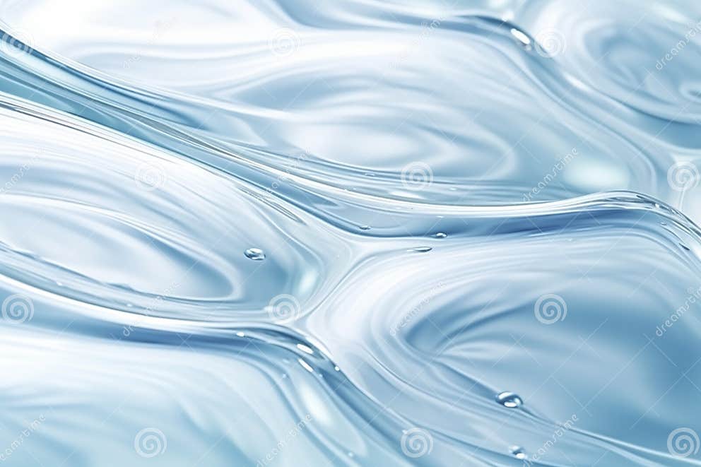Abstract Blue Water Flow Background Stock Illustration - Illustration ...