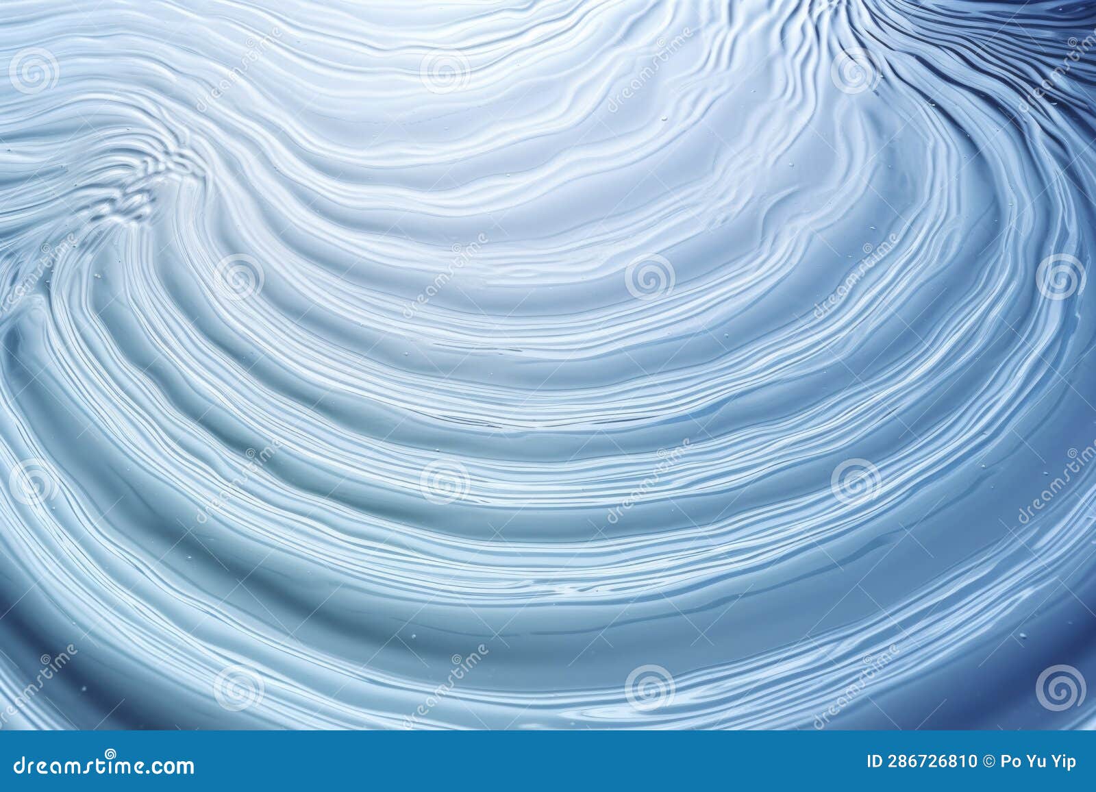 Abstract Blue Water Flow Background Stock Illustration - Illustration ...