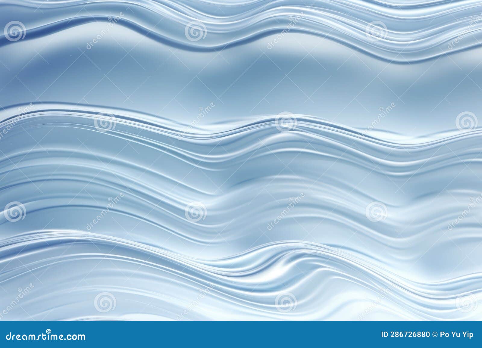 Abstract Blue Water Flow Background Stock Illustration - Illustration ...