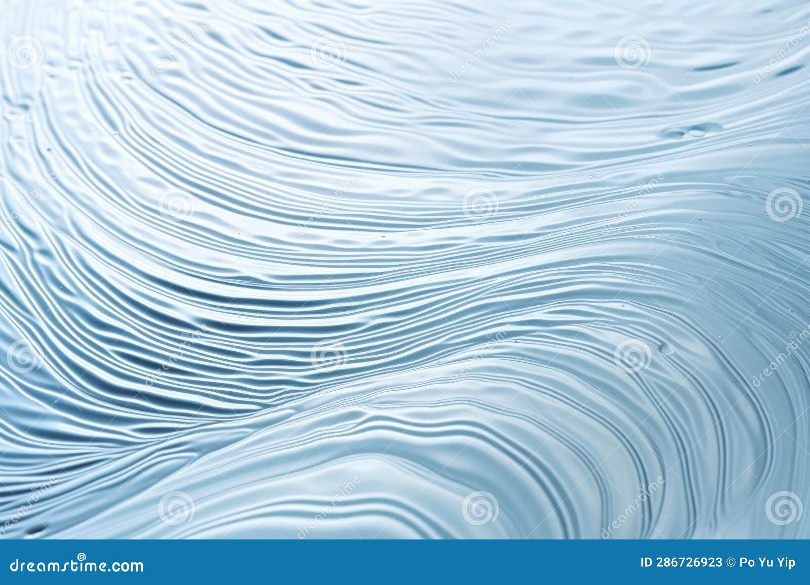 Abstract Blue Water Flow Background Stock Illustration - Illustration ...