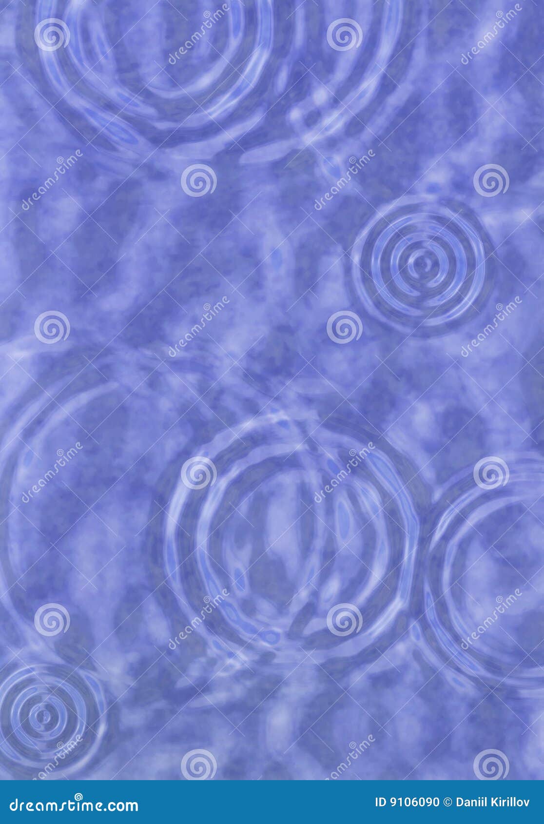 Abstract blue water ripple stock illustration. Illustration of clear ...