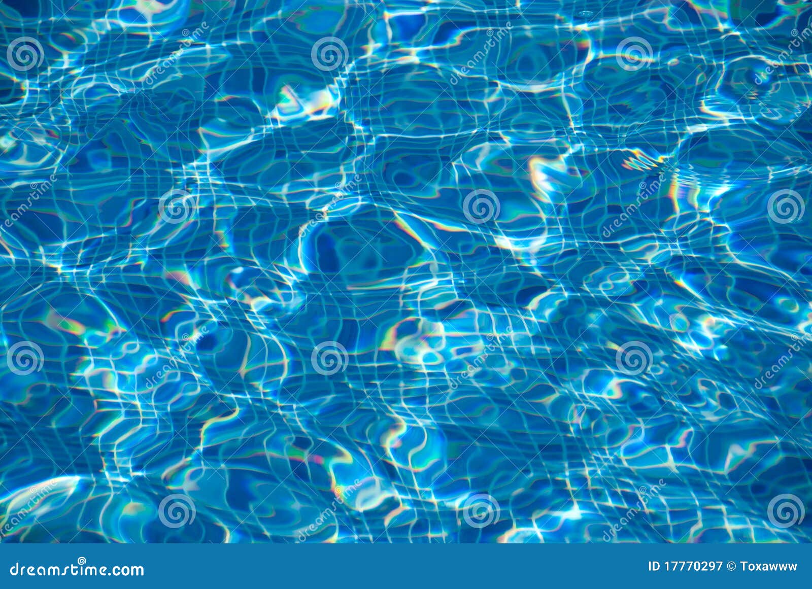 Abstract Blue Water Splashes Stock Image - Image of clean, ripple: 17770297