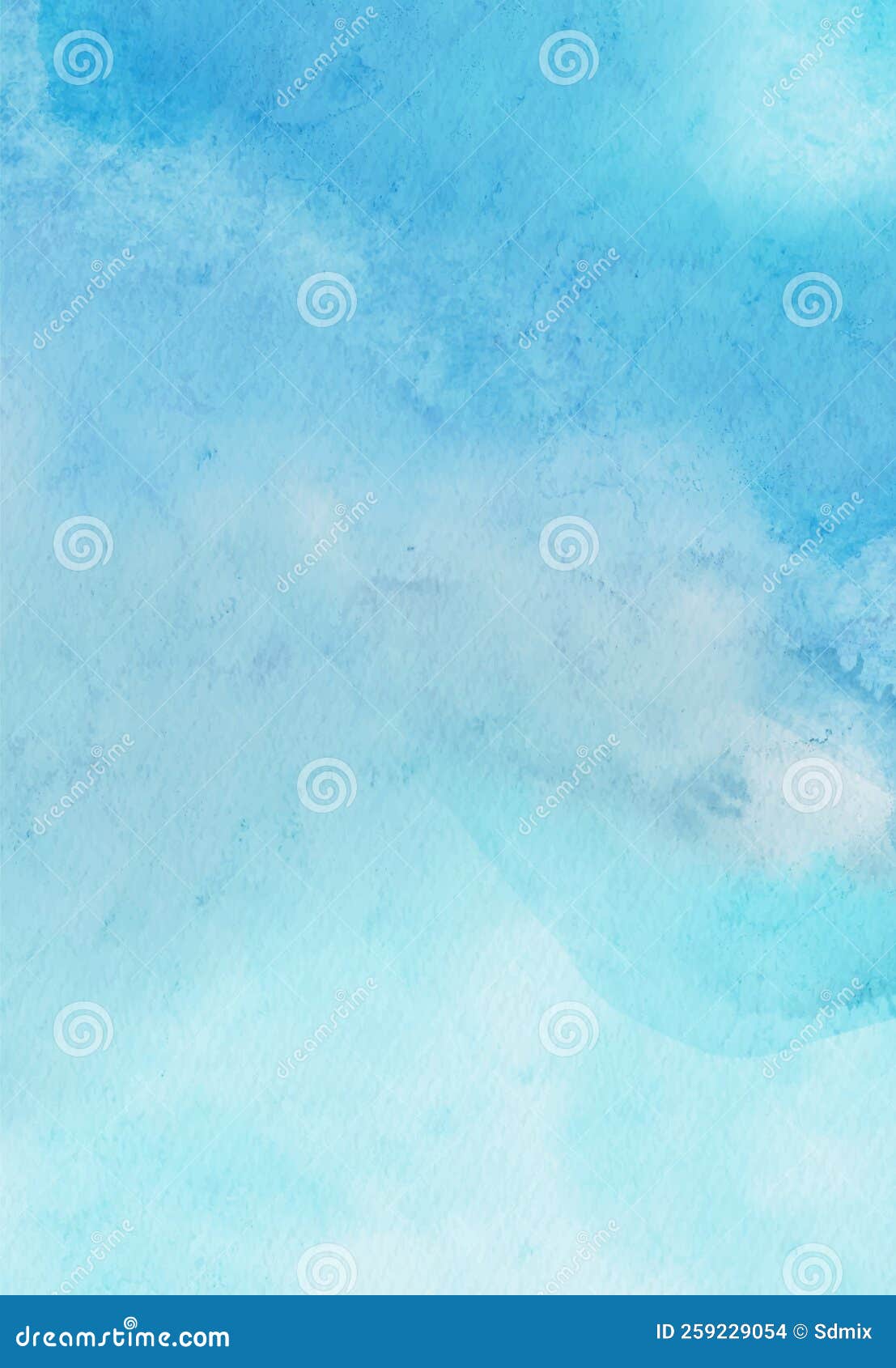 Abstract Blue Watercolor Paint Background. Vector Illustration Stock ...