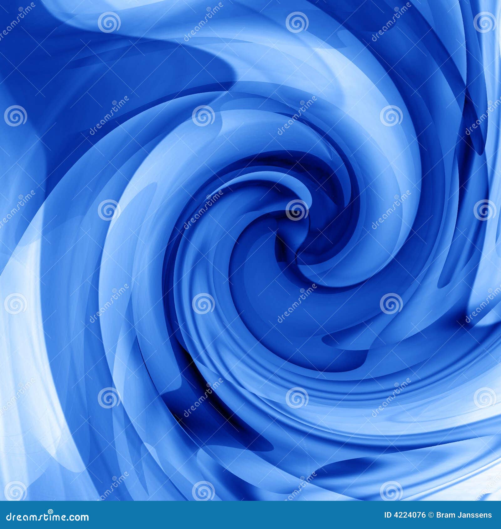 Abstract blue wave stock illustration. Illustration of design - 4224076