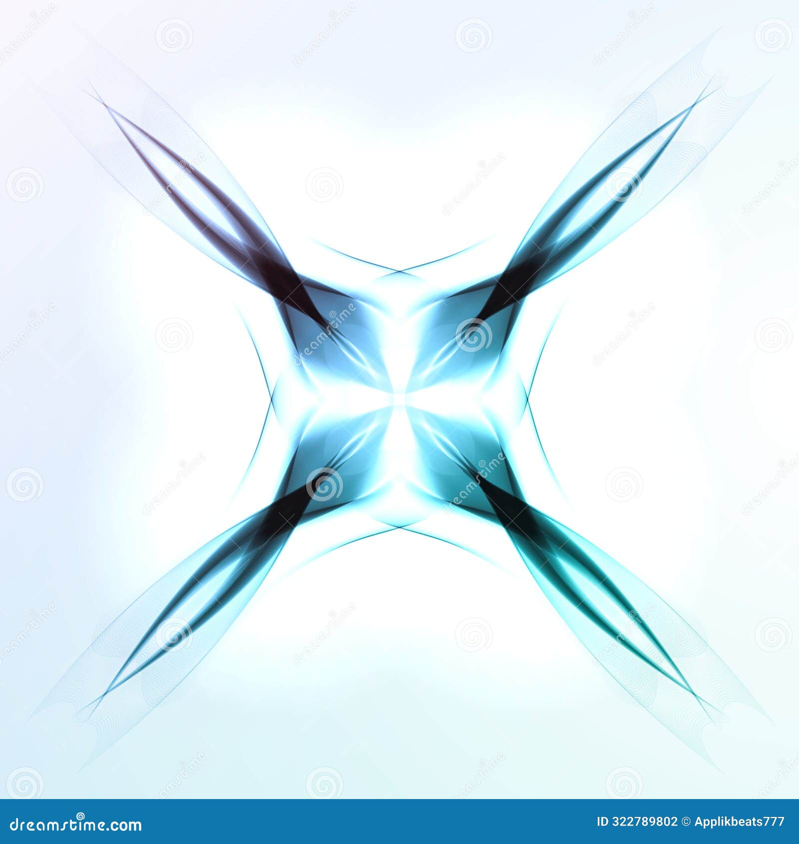 Abstract Blue, Wave Background Stock Vector - Illustration of fantasy ...