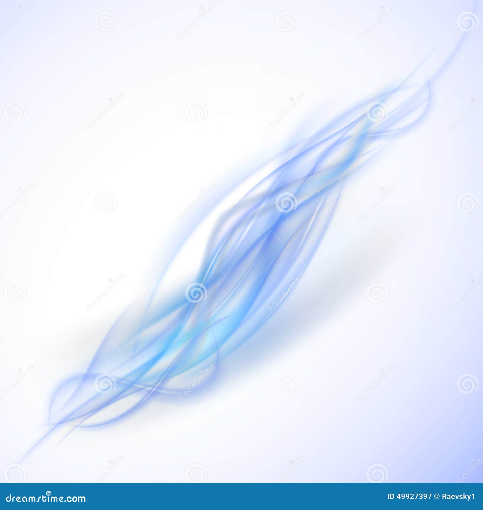 Abstract Blue Wave Background, Light Vector Design Stock Vector ...