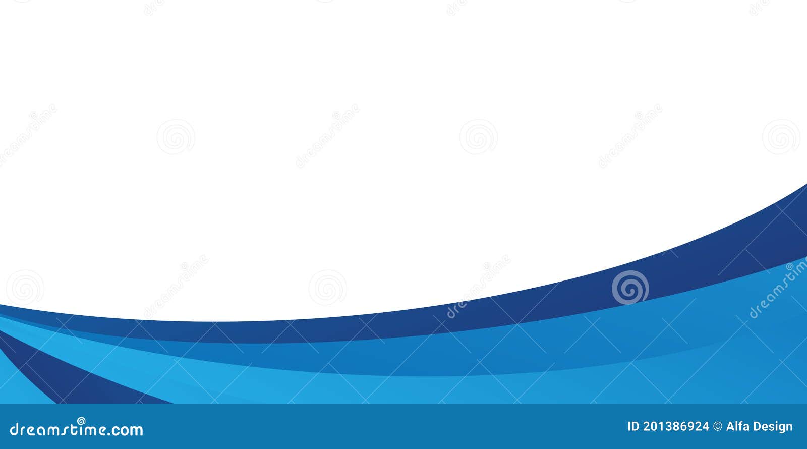 Abstract Blue Wave Background for Presentation Design Stock ...