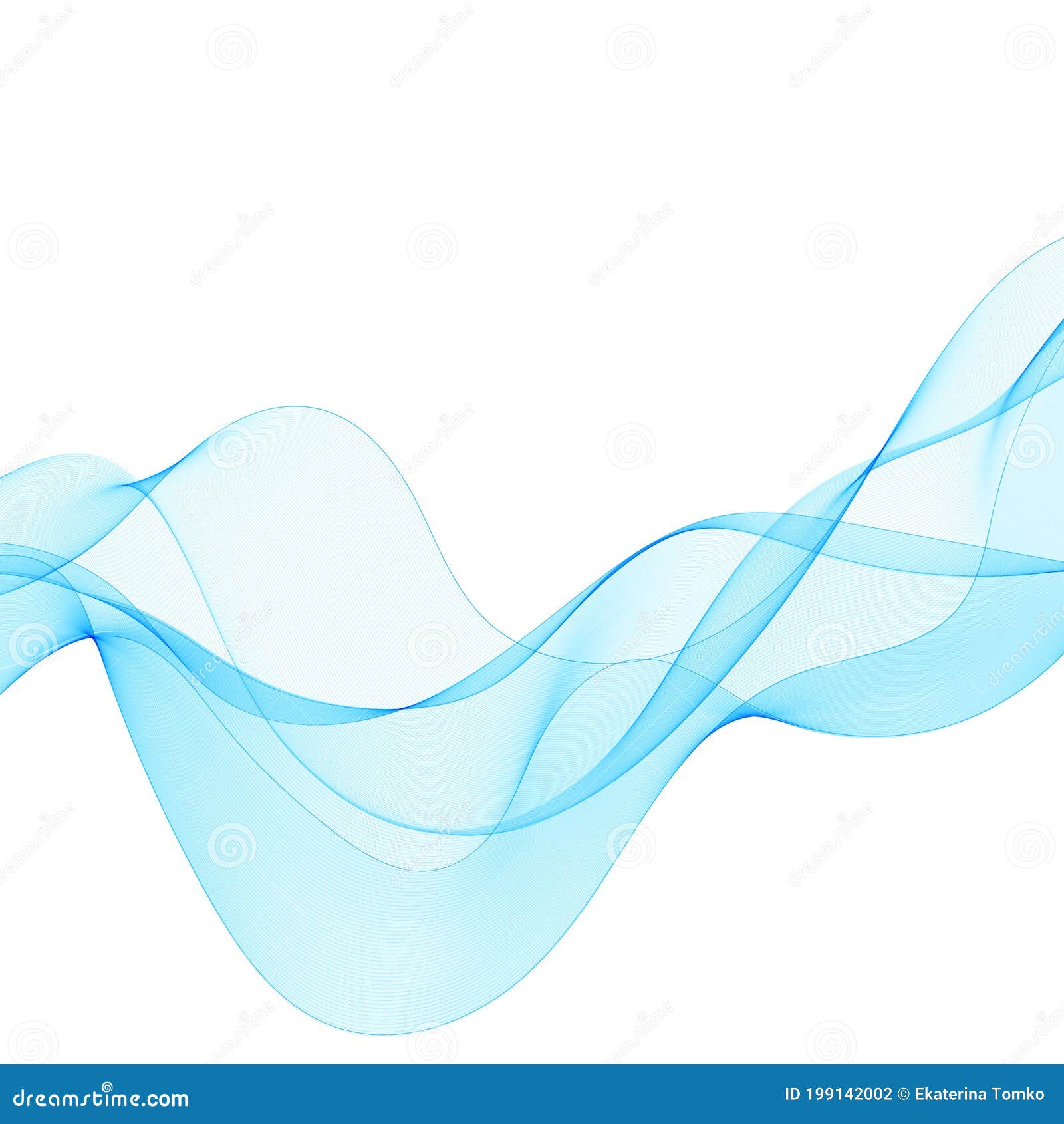 Abstract Blue Wave. Background for Presentation. Eps 10 Stock ...