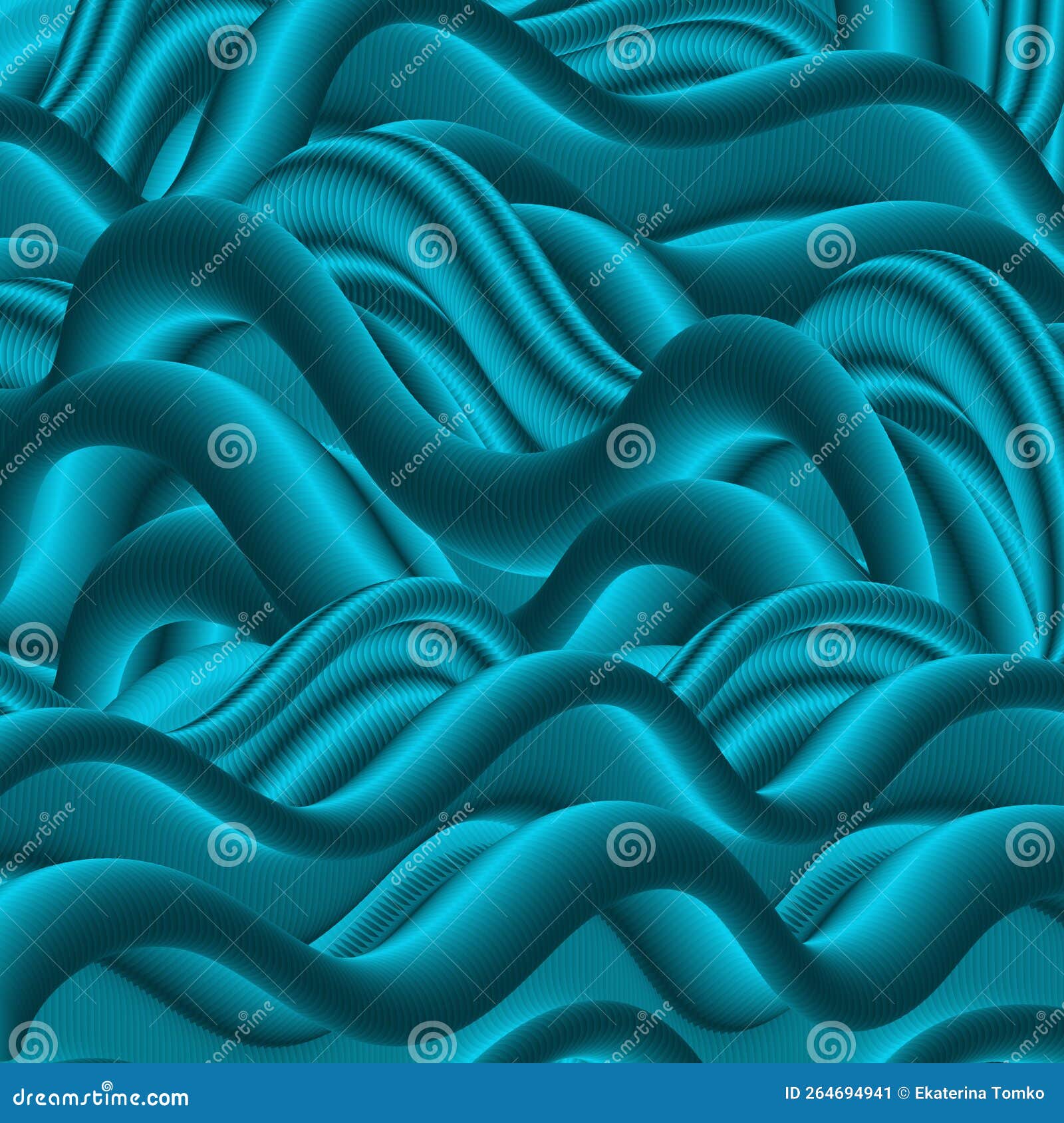 Abstract Blue Wave Pattern. Color Template. Eps 10 Stock Image - Image ...