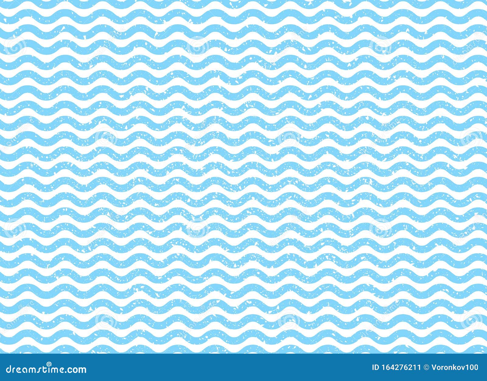 Abstract Blue Wave Striped Lines. Embossed Wave Grunge Old Worn Effect ...