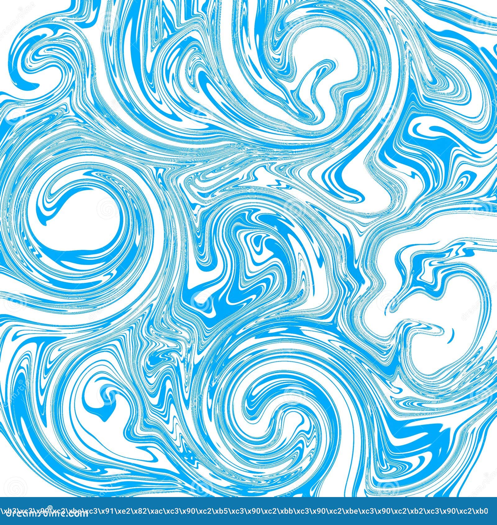 Abstract Blue Wave Texture Background Stock Illustration - Illustration ...