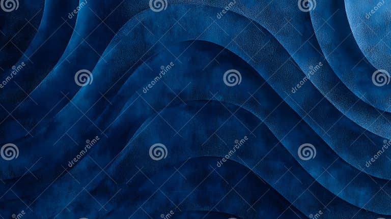 Abstract Blue Wave Texture: Deep Ocean Hues, Swirling Patterns, and 3D ...