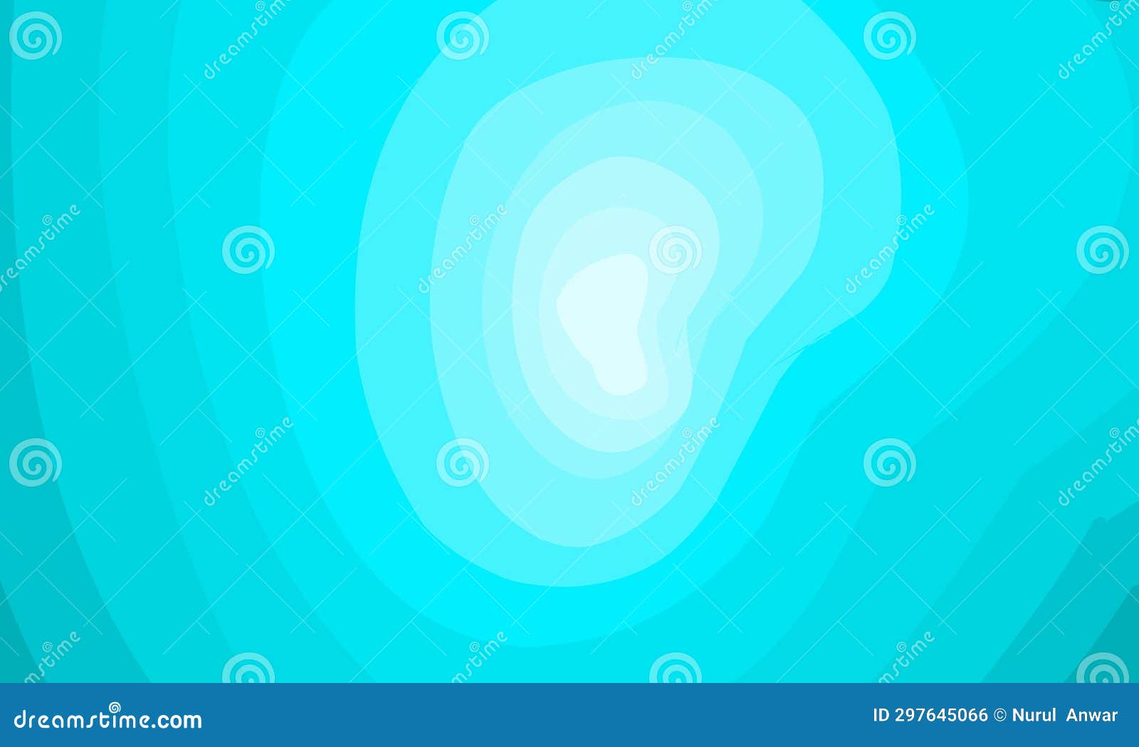 Abstract Blue Waves Texture Gradient Background Stock Illustration ...