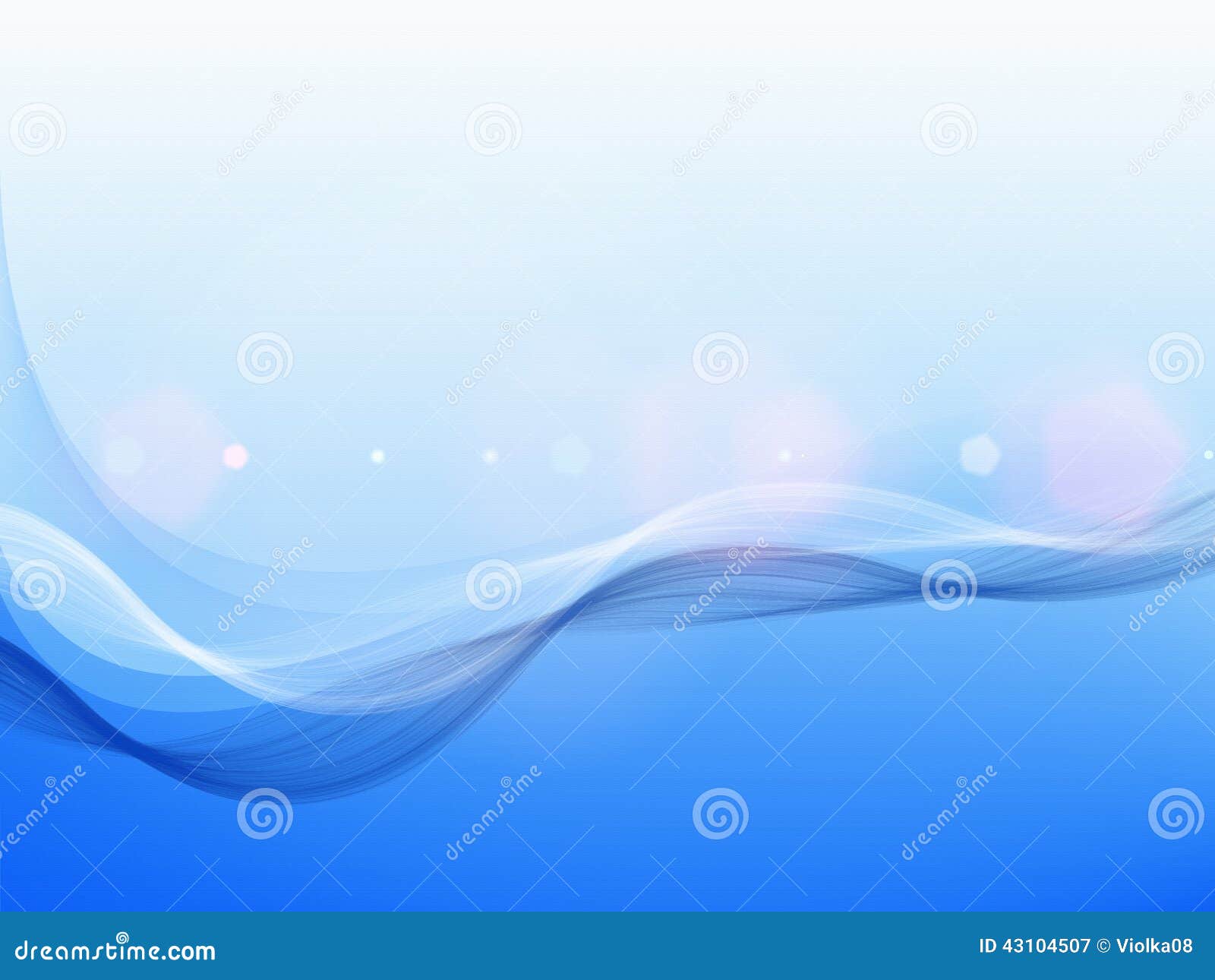 Abstract blue wavy stock illustration. Illustration of style - 43104507
