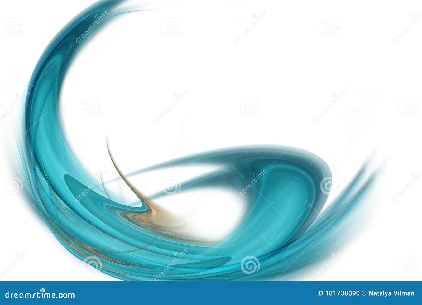 Abstract Blue Wavy with Blurry Light Curved Lines Background Stock ...