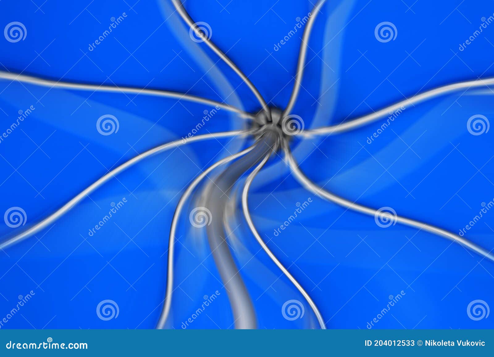 Abstract Blue Wavy Star Shape Stock Image - Image of waved, creativity ...
