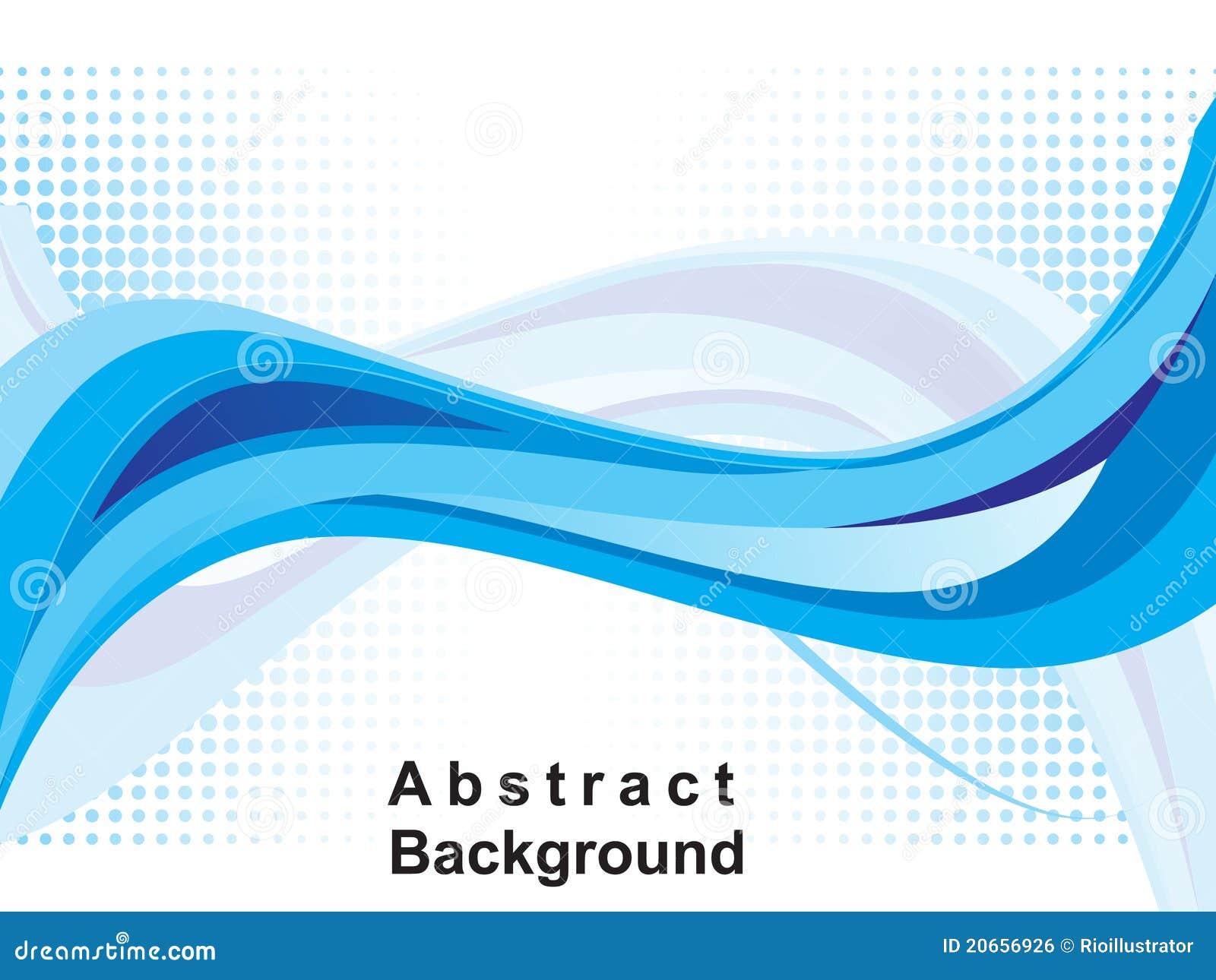 Abstract Blue Web Background Stock Vector - Illustration of motion ...
