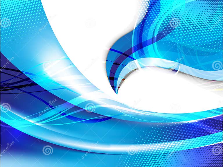 Abstract Blue Web Background Stock Vector - Illustration of splatter ...