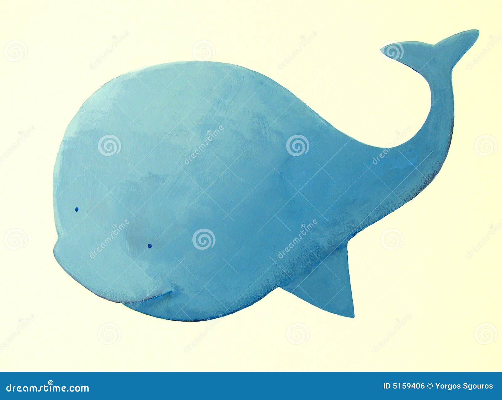 Abstract blue whale stock illustration. Illustration of creature - 5159406