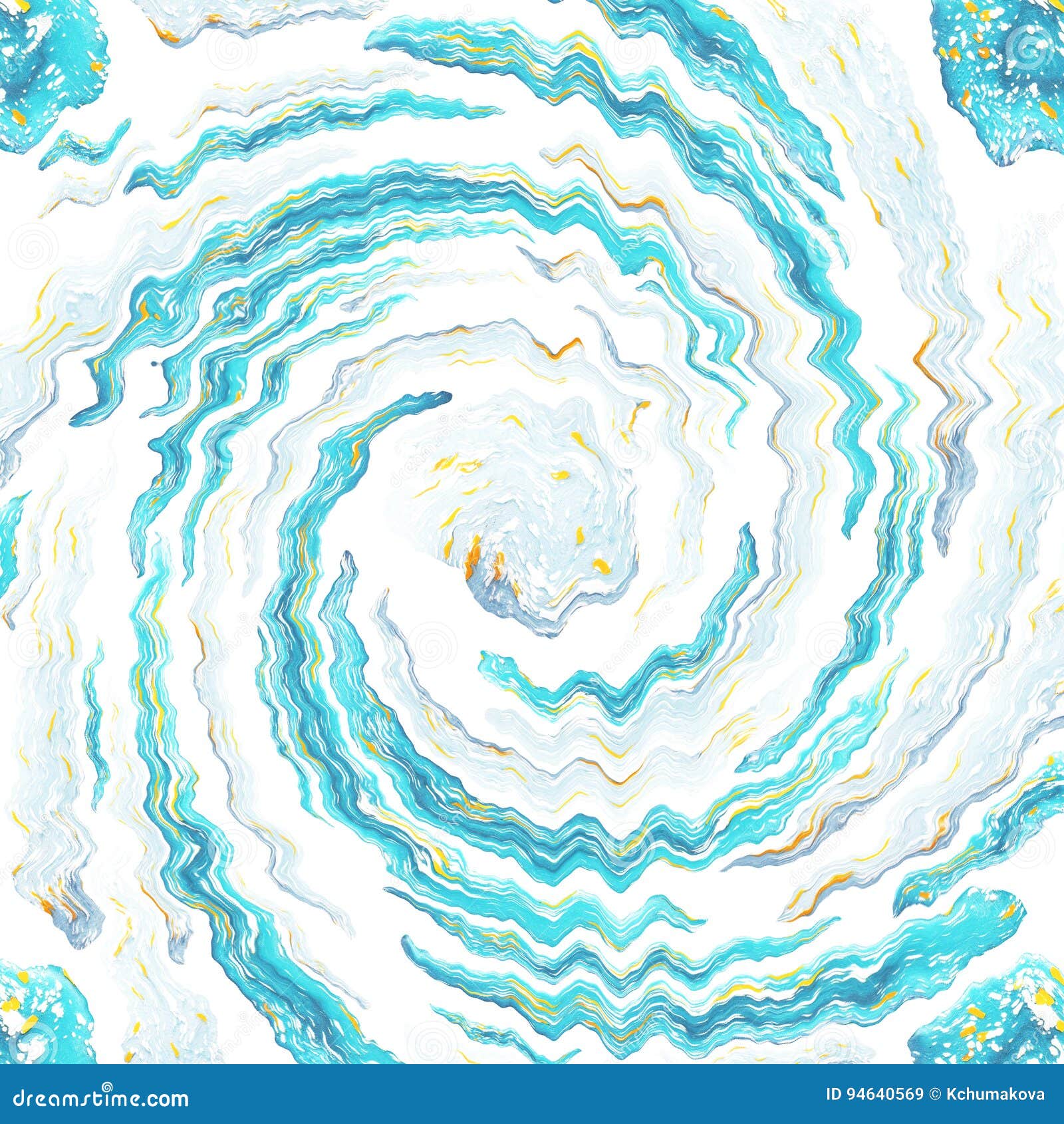 Abstract Blue and White Background from Curve Swirl Shapes and Circles ...