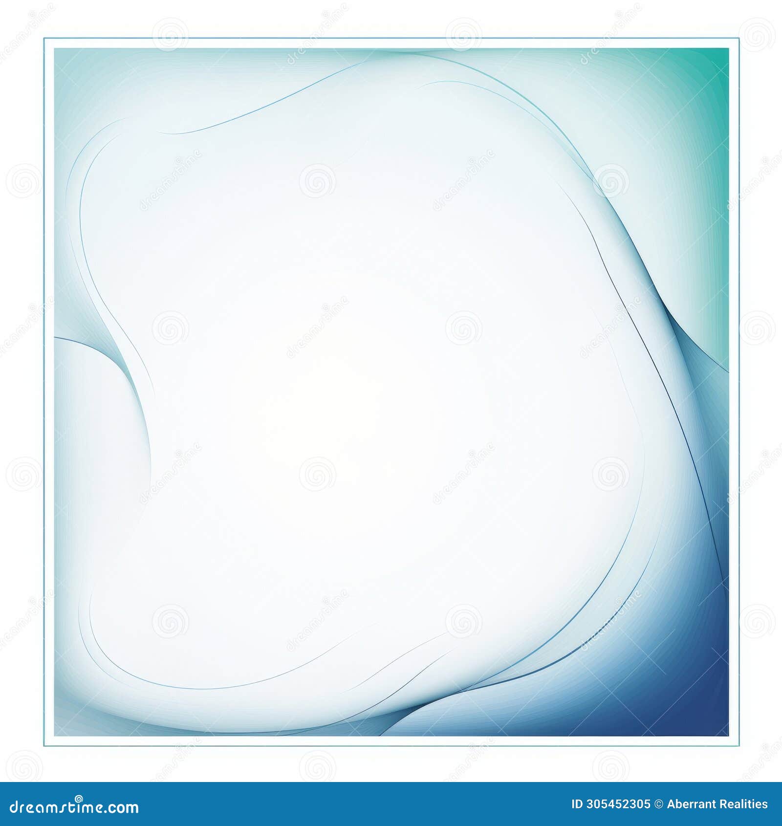 An Abstract Blue and White Background with a White Frame Stock ...