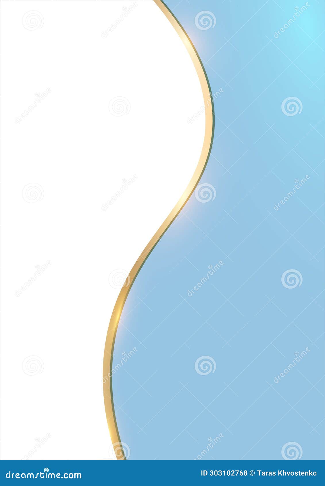 Abstract Blue and White Background with Light Effects Stock Vector ...