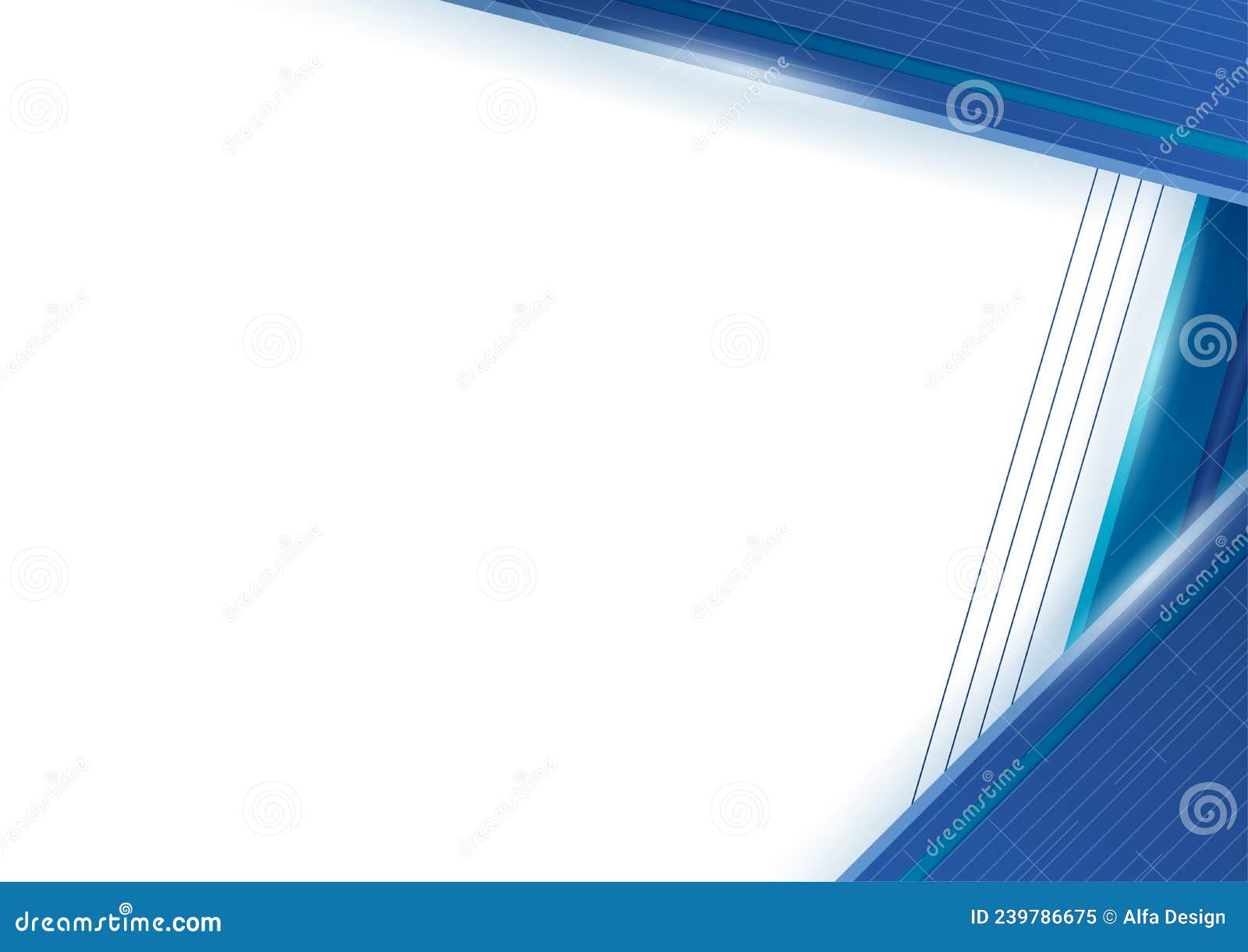 Abstract Blue and White Background Poster with Dynamic. Blue and White ...